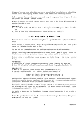 Architecture curriculum | PDF | Secondary Education | Education