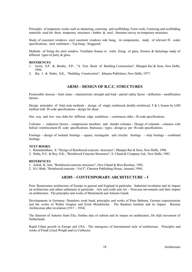 Architecture curriculum | PDF | Secondary Education | Education