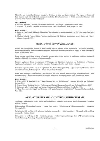 Architecture curriculum | PDF | Secondary Education | Education