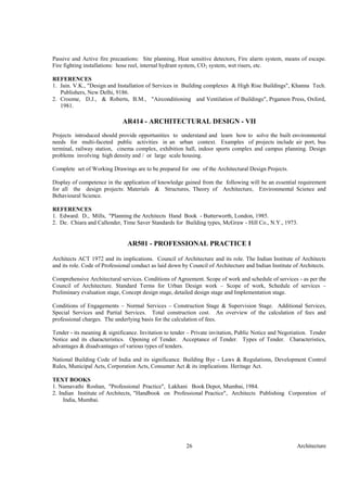 Architecture curriculum | PDF | Secondary Education | Education