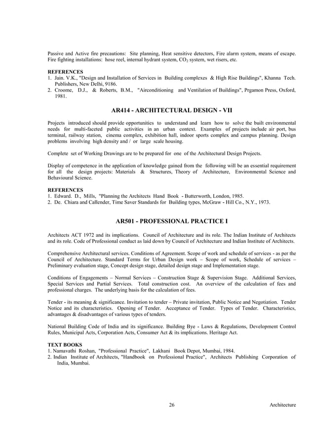 Architecture curriculum | PDF | Secondary Education | Education