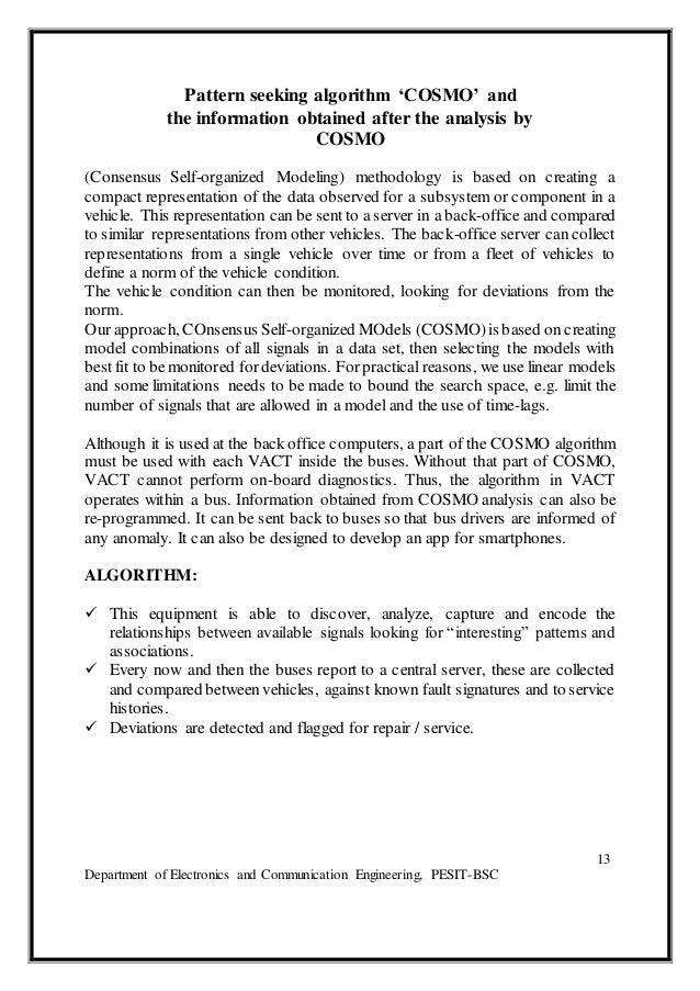 Architecture And Data Acquisition By Embedded Systems In Automobiles Se