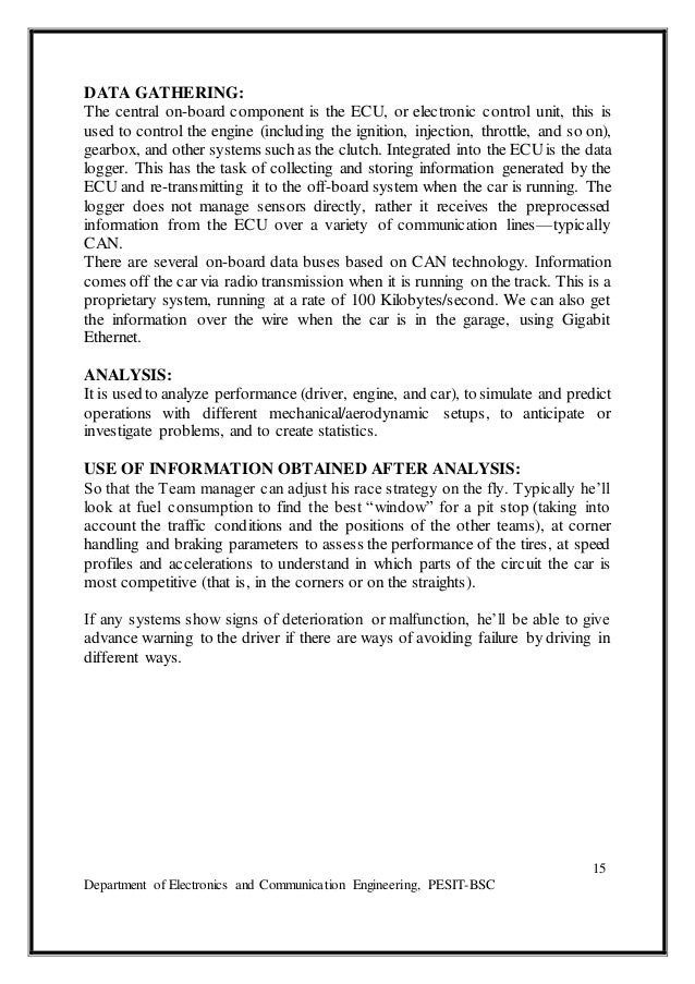 Architecture & data acquisition by embedded systems in automobiles se…