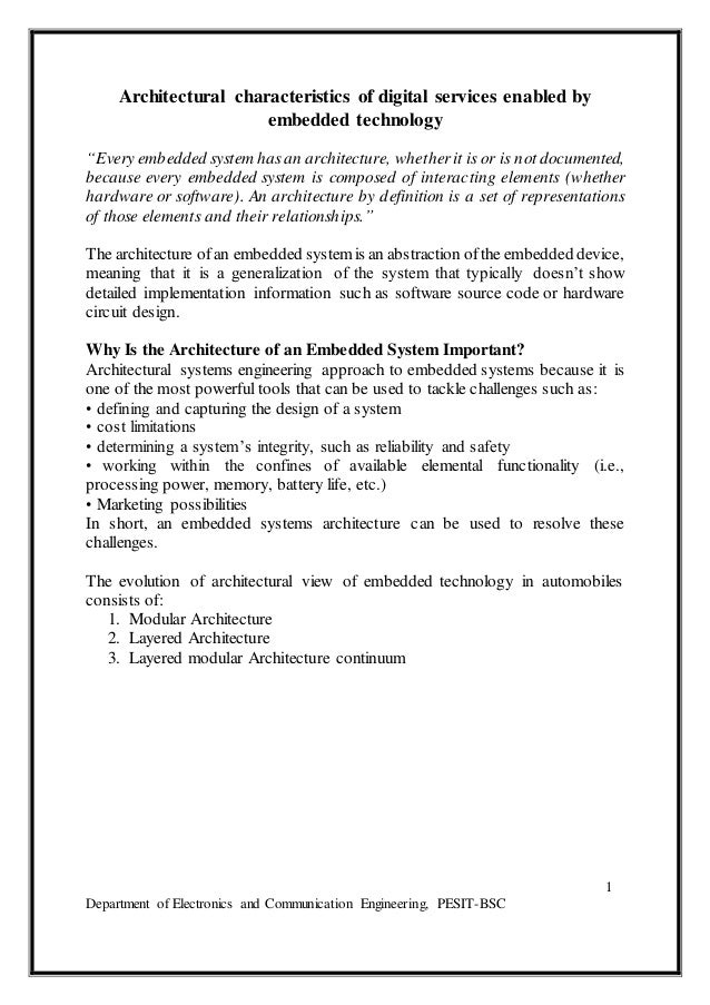Architecture & data acquisition by embedded systems in automobiles se…