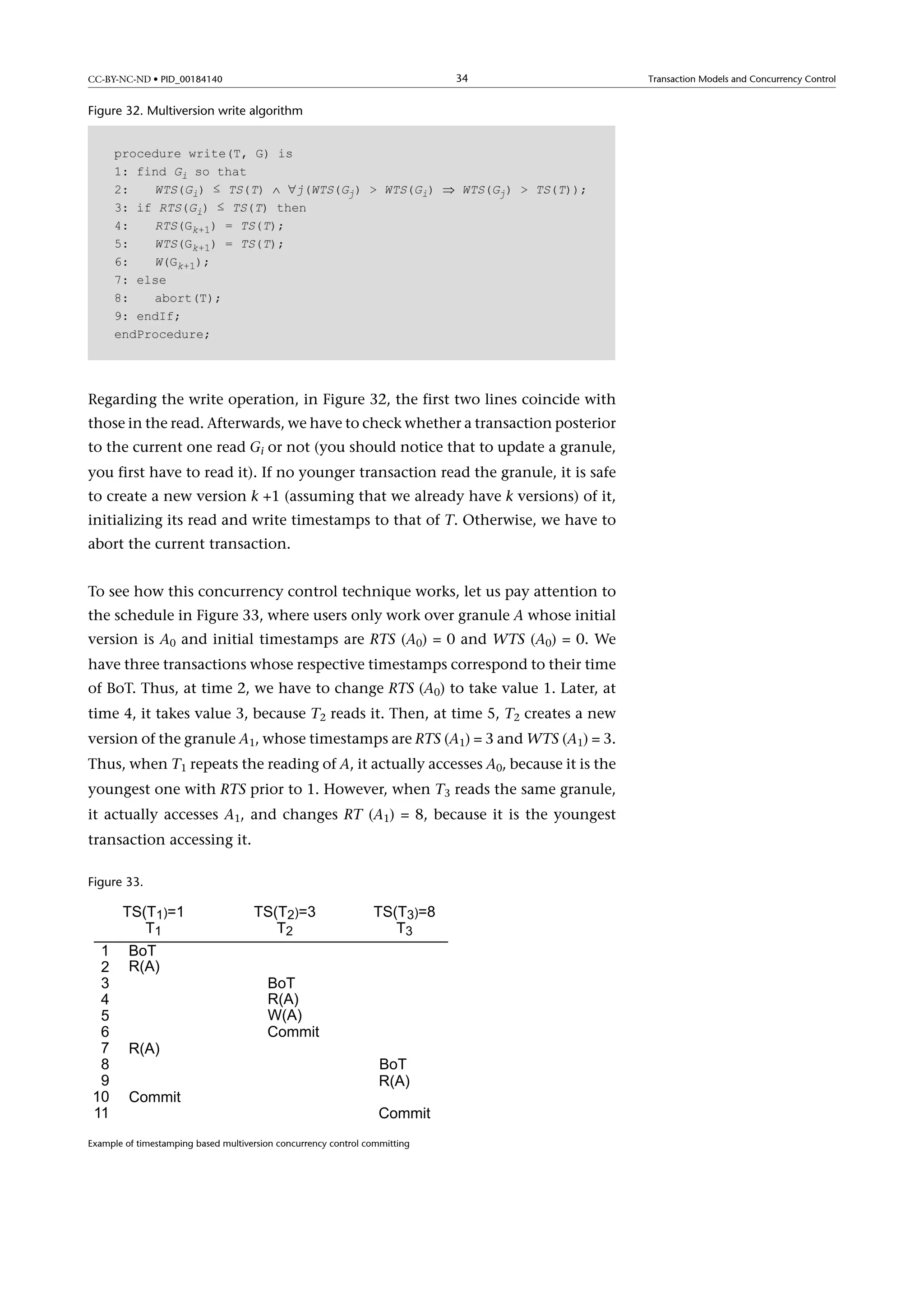 Architecture Database Unit5 Transaction Models And Concurrency Control Pdf