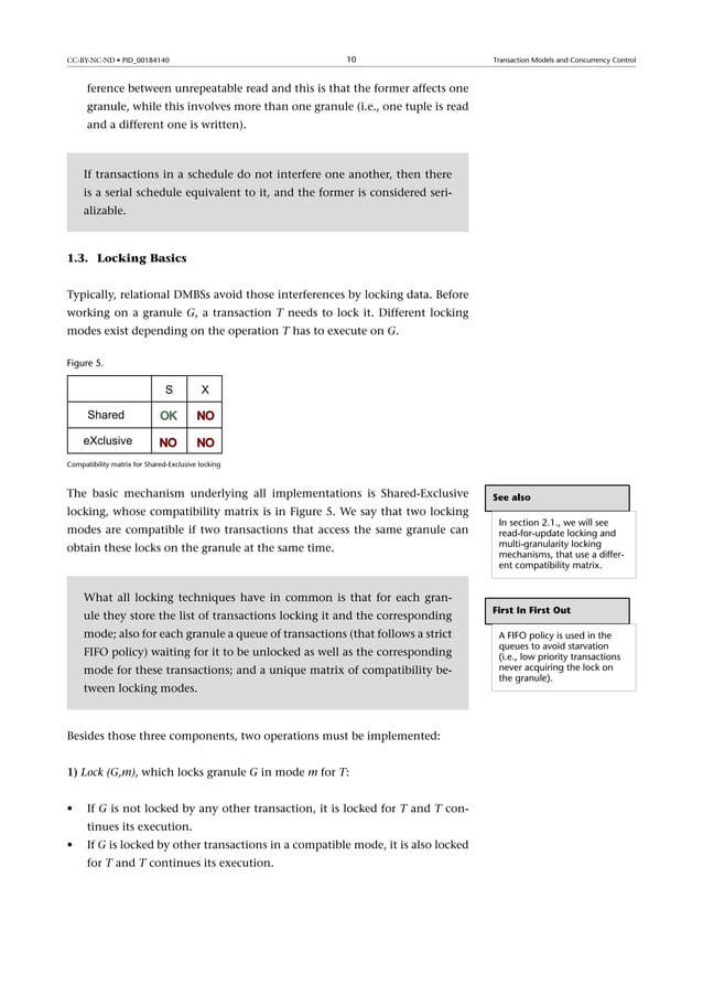 Architecture Database Unit5 Transaction Models And Concurrency Control Pdf
