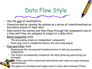 Architecture design in software engineering | PPT