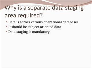 Data warehouse architectureDW Components | PPT