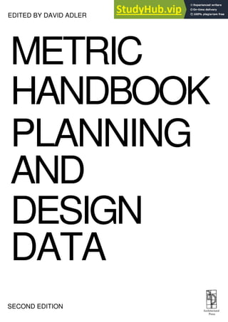 Architecture Ebook Metric Handbook Planning and Design Data.pdf