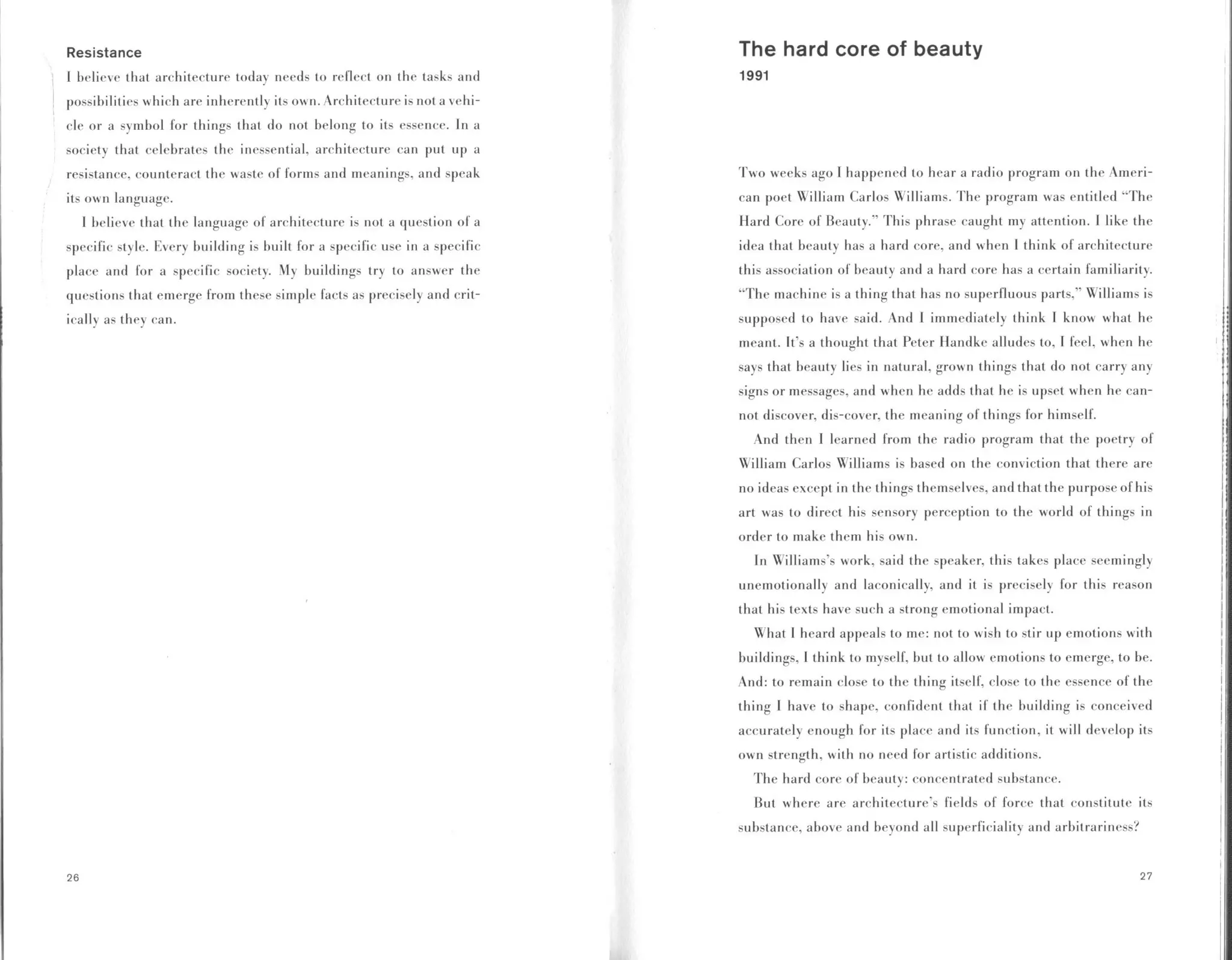 [Architecture ebook] peter zumthor thinking architecture161 | PPT