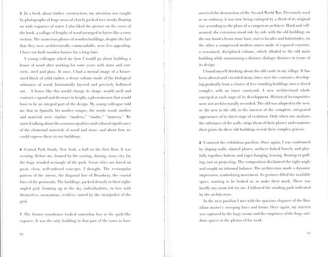 [Architecture ebook] peter zumthor thinking architecture161 | PPT