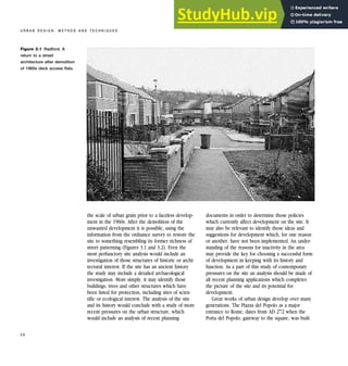 Architecture Ebook Urban Design - Method And Techniques | PDF