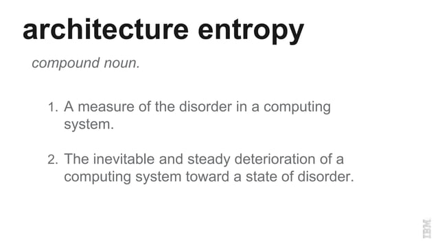 Architecture Entropy | PPT