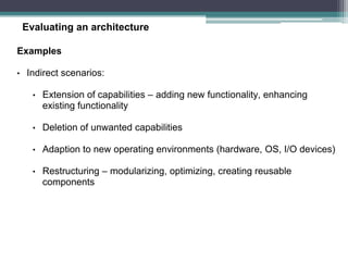 Architecture evaluation | PPT