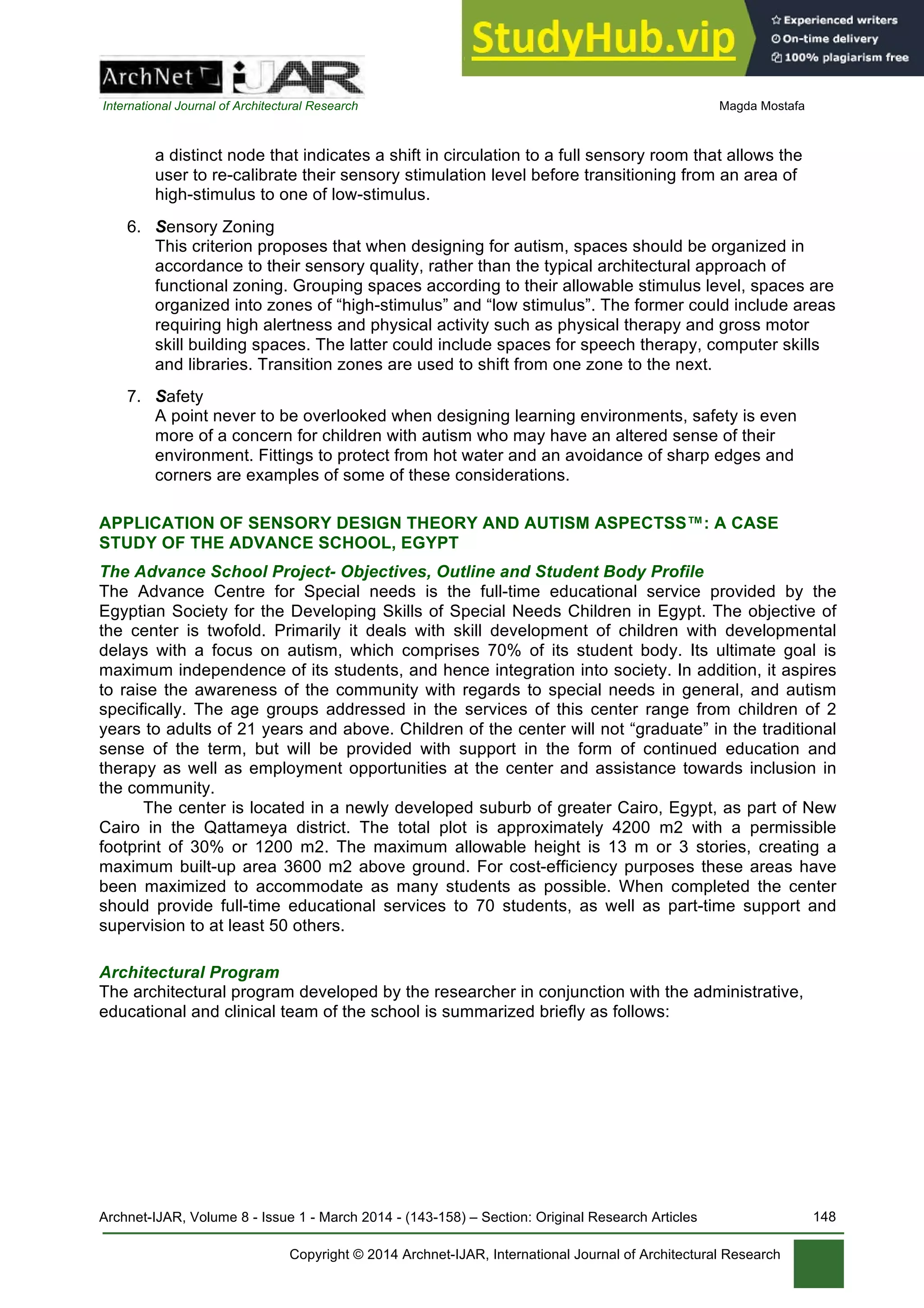 ARCHITECTURE FOR AUTISM Autism ASPECTSS in School Design.pdf