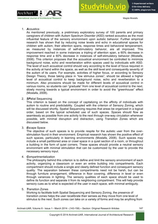 ARCHITECTURE FOR AUTISM Autism ASPECTSS in School Design.pdf