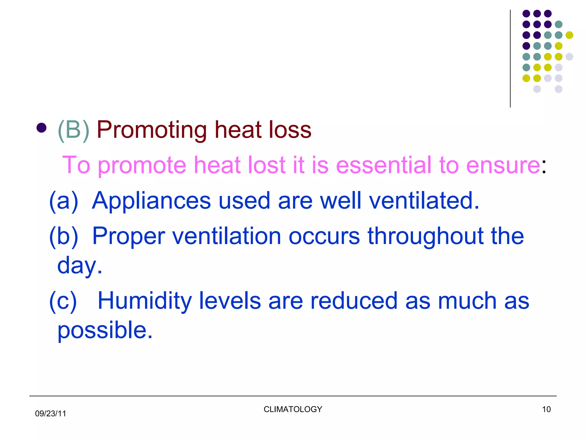 Architecture for hot and humid climate | PPT