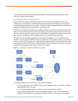 Architecture for Mobile Data Offload over Wi-Fi Access Networks | PDF
