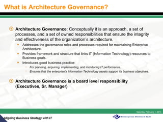 Architecture governance | PPT
