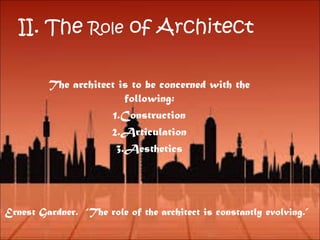 Architecture humanities | PPT