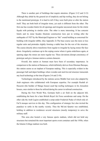 Architecture in Amman During the Emirate | PDF