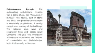 Sri Lanka’s architecture is a fascinating blend of ancient, colonial ...