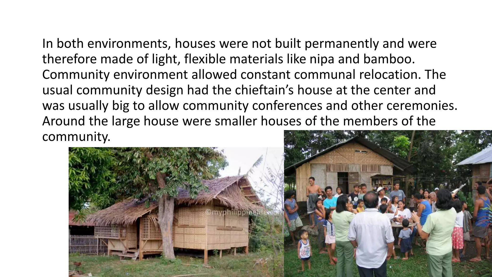 HISTORY: Philippine Architecture (Prehistoric) | PPTX