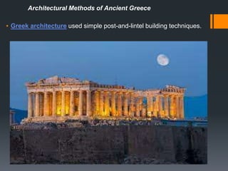 Architecture lesson 3.pptx | Fine Art