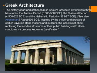 Architecture lesson 3.pptx | Fine Art