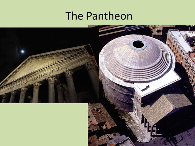 Architecture lesson #3 the pantheon | PPT