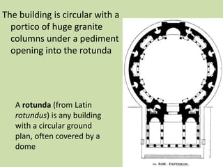 Architecture lesson #3 the pantheon | PPT