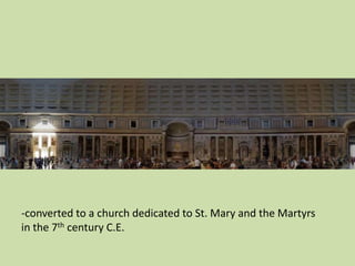 Architecture lesson #3 the pantheon | PPT