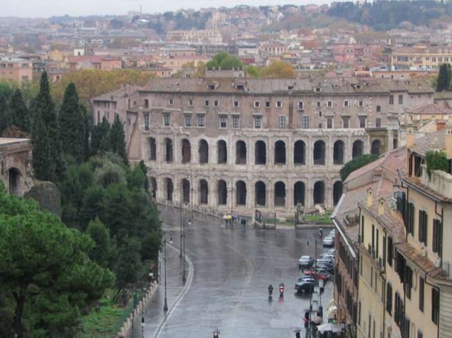 Architecture lesson #6 theatrum marcelli | PPTX