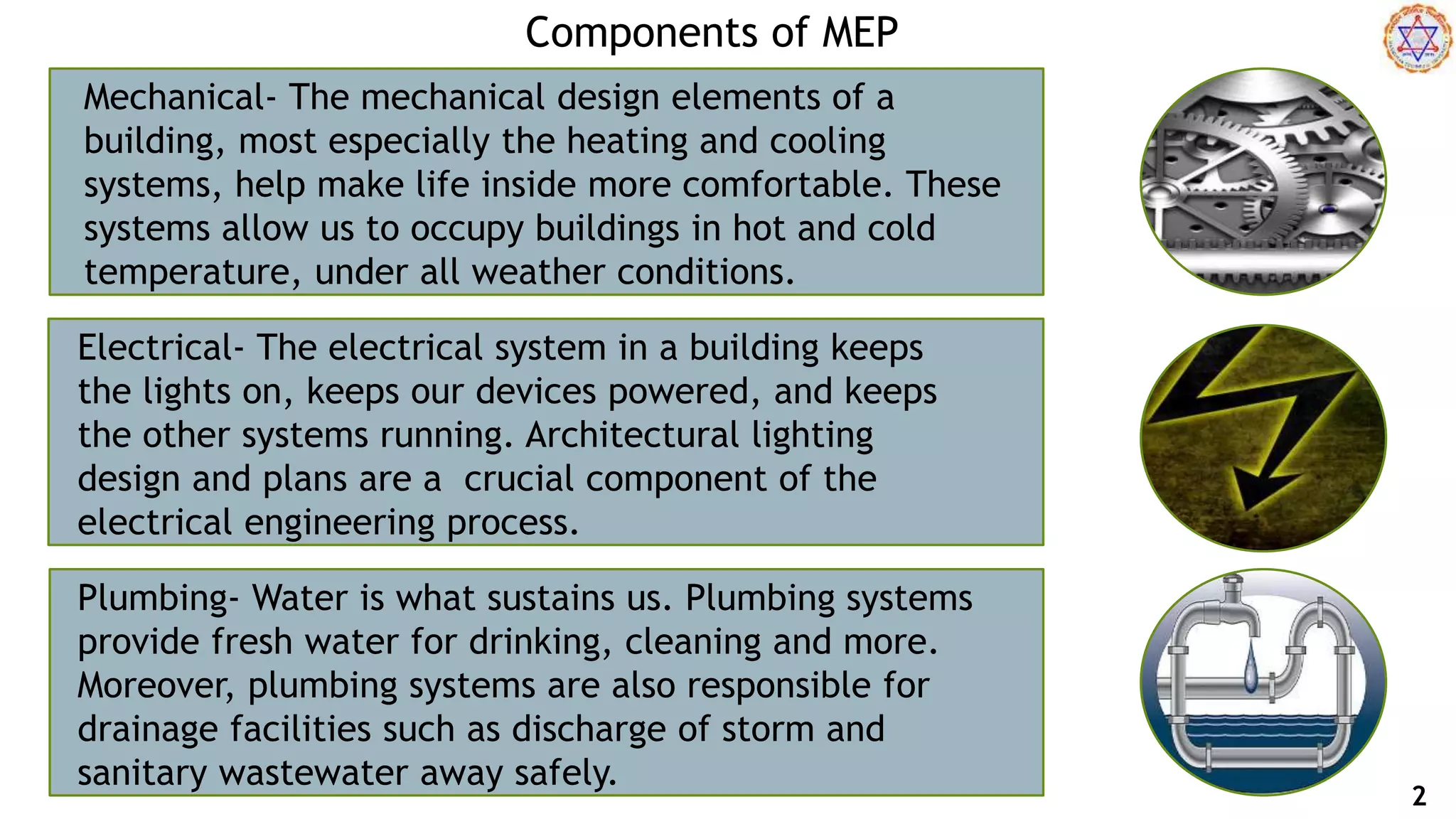 Mechanical Component(MEP) | PPTX