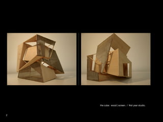 Architectural Models Cardboard