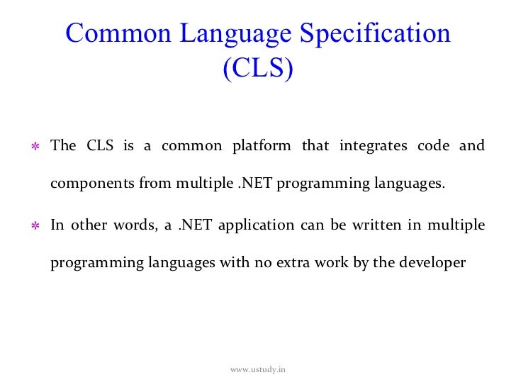 Architecture Of Net Framework 9984