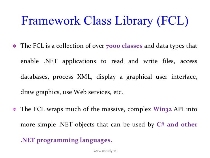 Architecture Of Net Framework 1066
