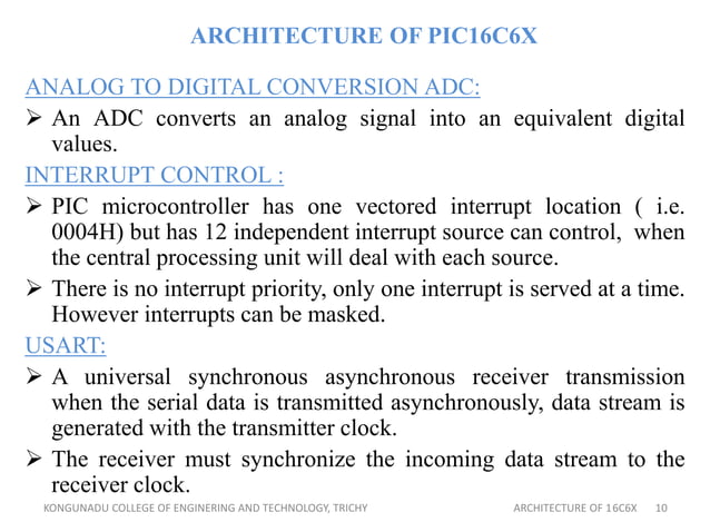 Architecture of 16C6X | PPTX | Operating Systems | Computer Software ...