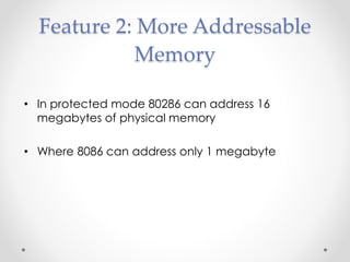 Architecture of 80286 microprocessor | PPTX