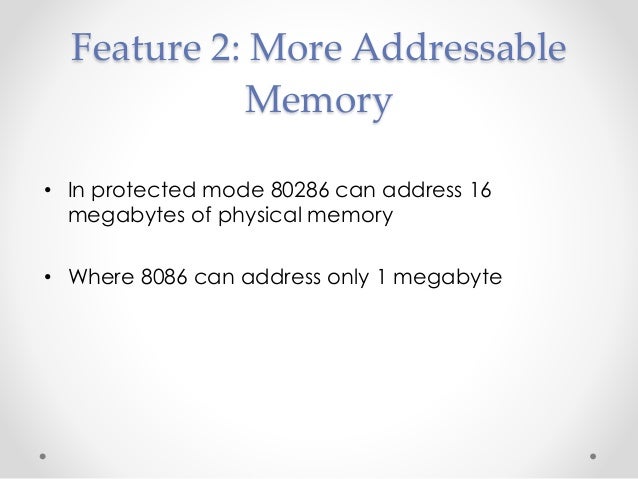 Architecture of 80286 microprocessor