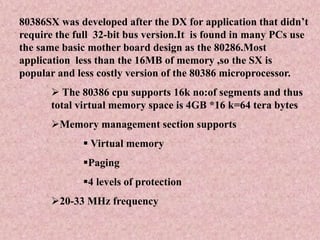 Architecture_of_80386_Microprocessor - Inroduction | PPT