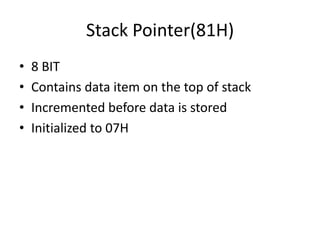 Architecture of 8051 | PPTX