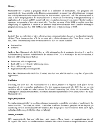 Architecture of 8051 | PDF