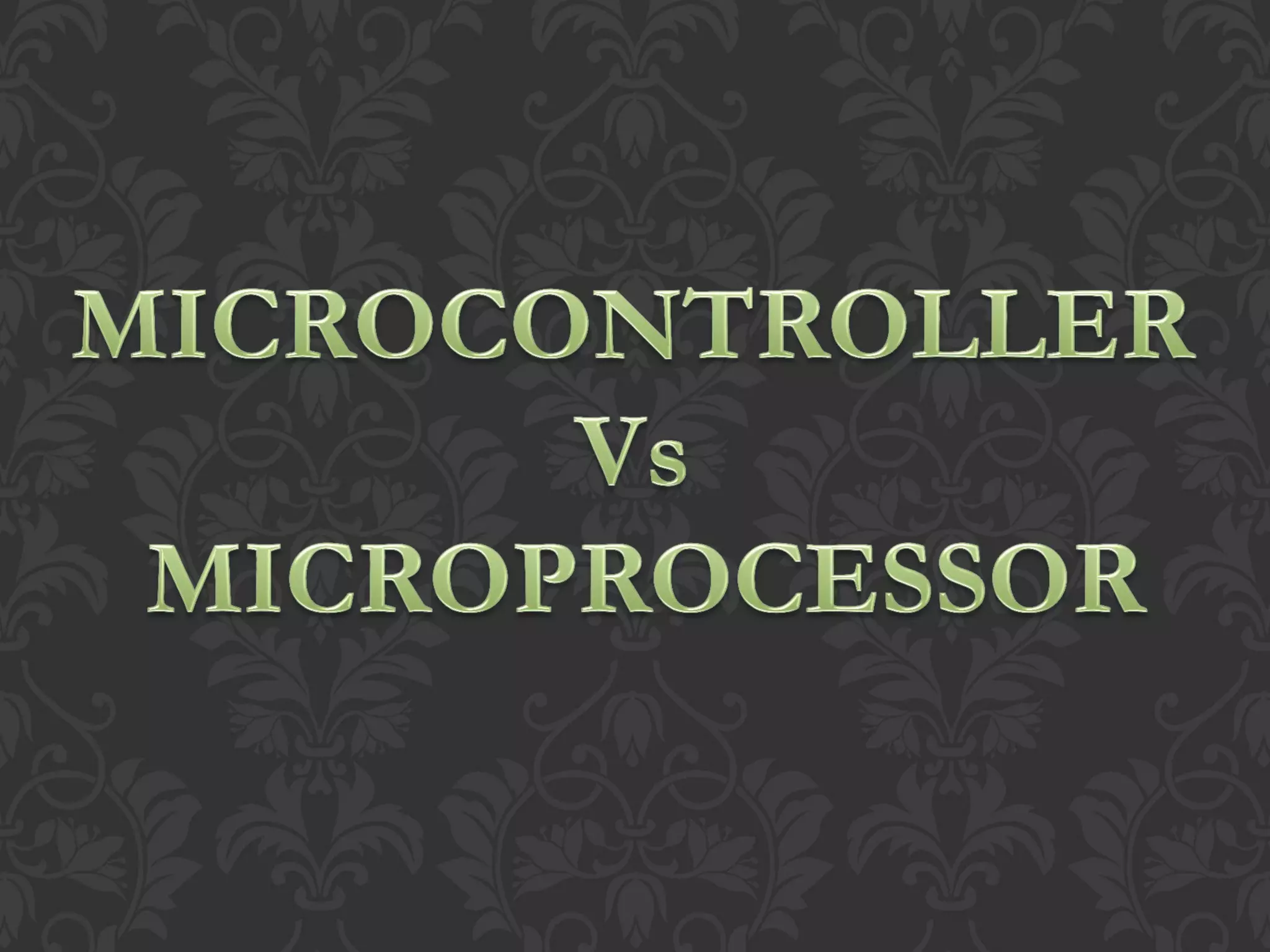 MICROCONTROLLER - INTEL 8051 | PDF
