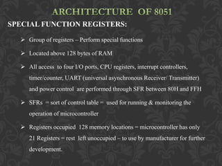 MICROCONTROLLER - INTEL 8051 | PDF