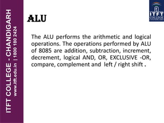 ITFT_Architecture of 8085 | PPT