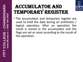 ITFT_Architecture of 8085 | PPT