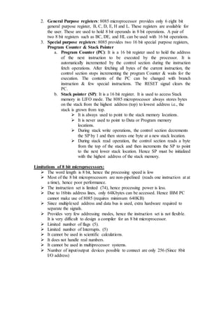 Architecture of 8085 | PDF