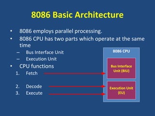 Architecture of 8086 pdf for engineering studnets | PDF