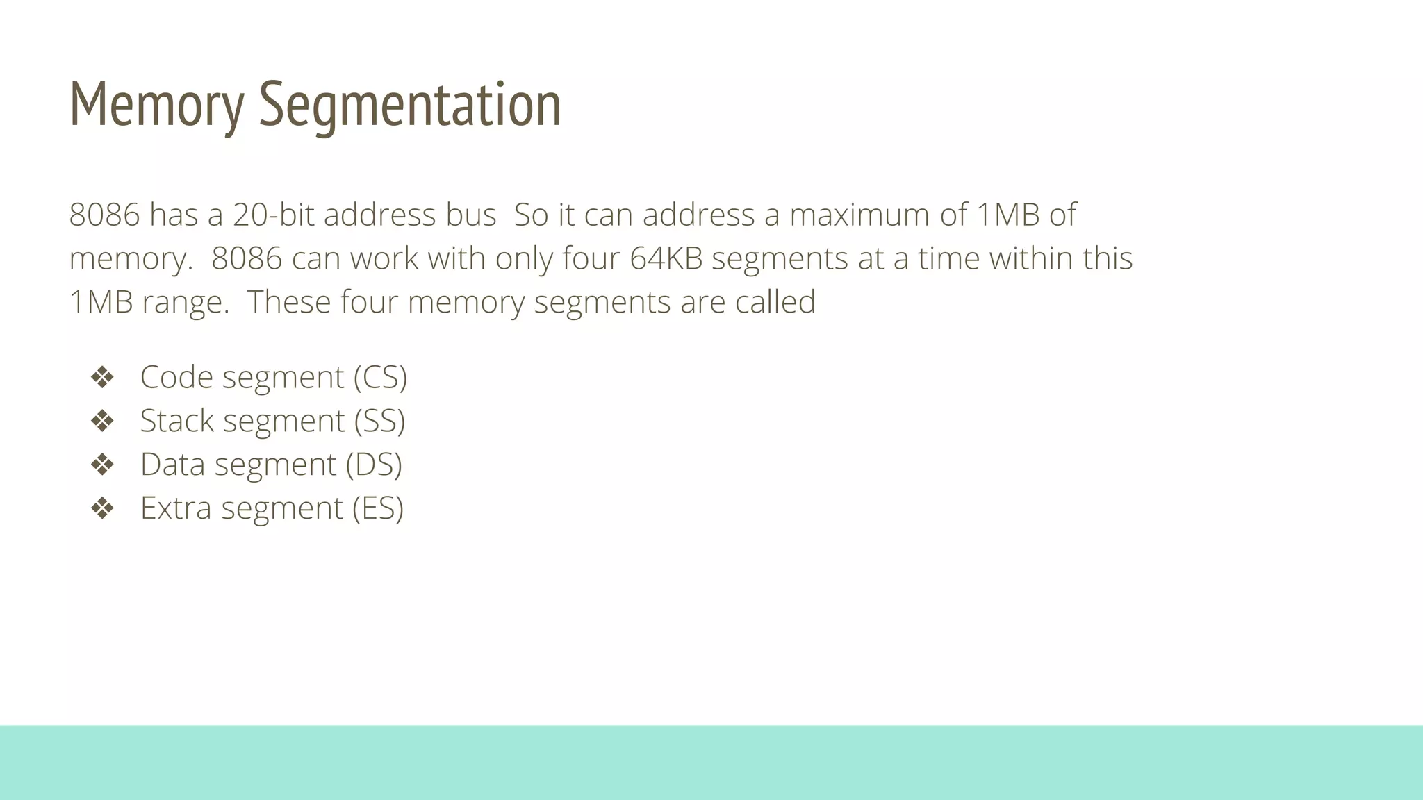 Architecture of 8086 microprocessor | PPTX